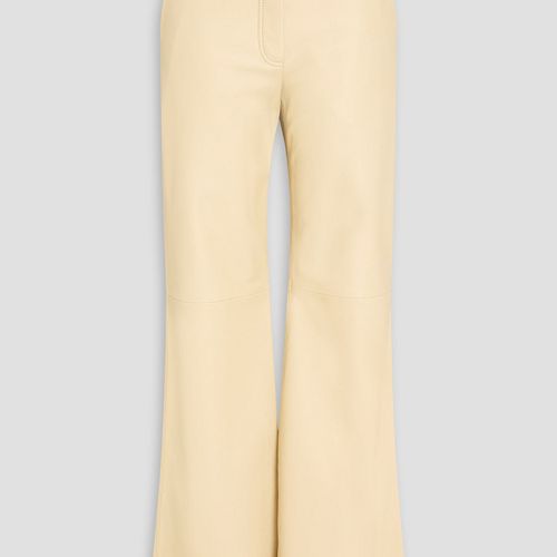Joseph | Tessier leather flared pants - White - FR 32 | Realry