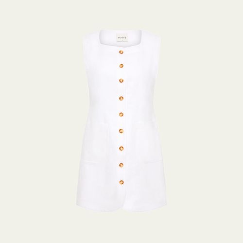 Posse | Emma Button-Front Mini Dress | Realry