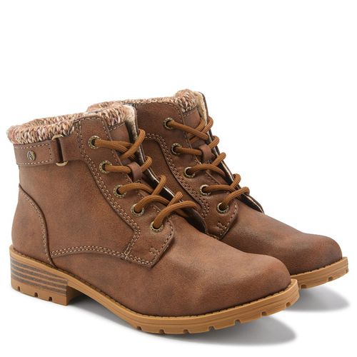 Sporto | Women's Smash Lace Up Boots (Brown) | Realry
