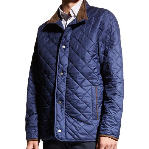 Peter Millar | Men's Suffolk Quilted Travel Coat | Realry