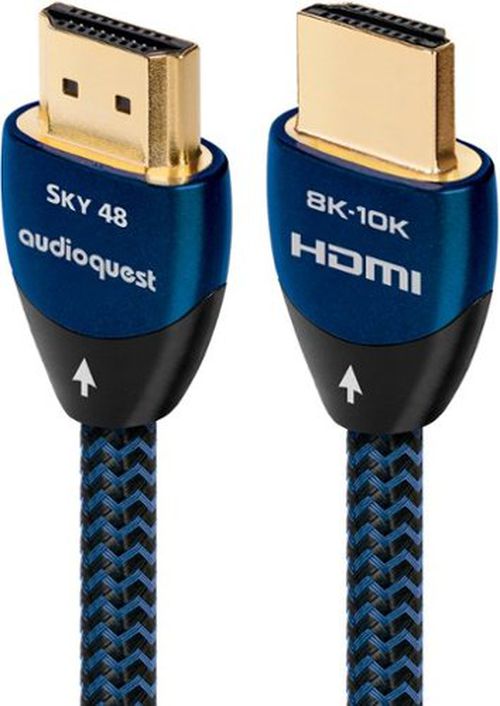 AudioQuest | Sky 7.5' 4K-8K-10K 48Gbps HDMI Cable - Blue/Black | Realry