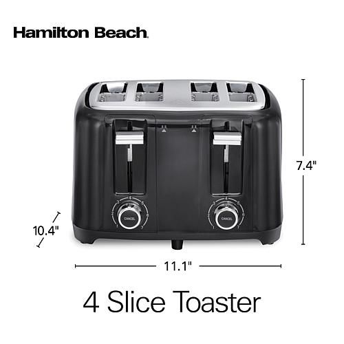 Hamilton Beach | 4 Slice Toaster with Extra-Wide Slots | Realry