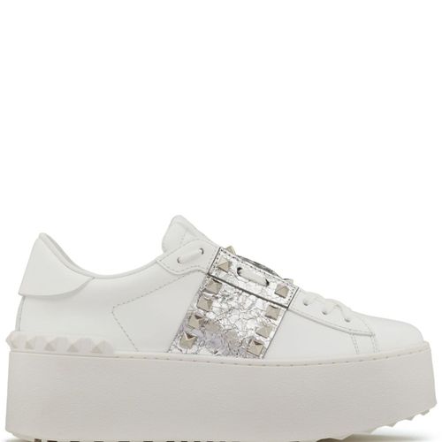 Valentino | Open lace-up sneakers - White | Realry