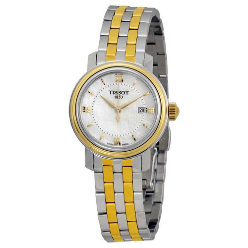 Mathey-Tissot | Bridgeport White Mother of Pearl Dial Ladies Watch T097.010.22.118.00 | Realry