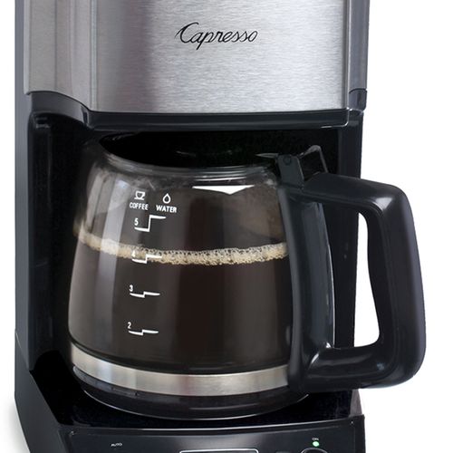 Capresso | 5-Cup Black Mini Drip Coffee Maker | Realry