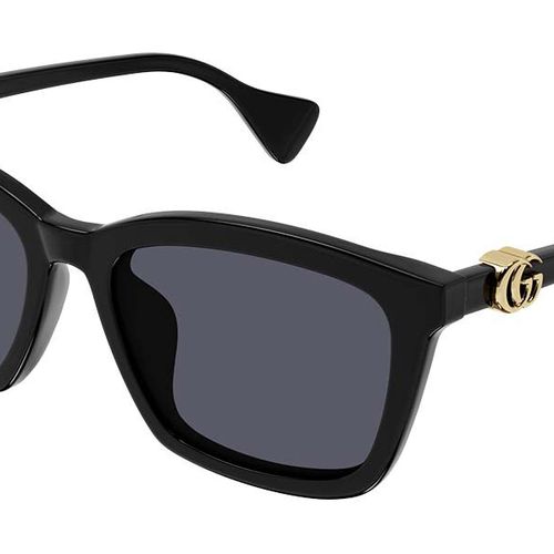 Gucci | Gucci GG1596SK Asian Fit 001 Women’s Sunglasses Black | Realry
