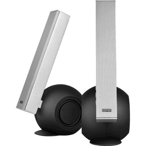 Edifier | e10 Exclaim 36W Bookshelf Speaker System - Black/Silver | Realry
