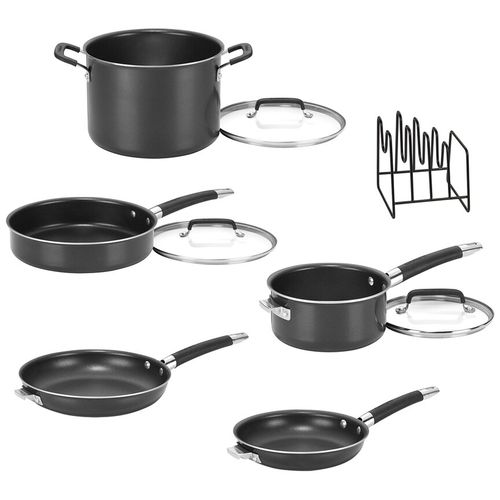 Cuisinart | Smartnest Nonstick Aluminum Nesting Cookware 9Pc Set | Realry