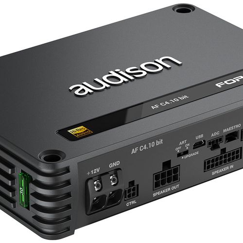 Audison | Forza 600W 4-Channel Amplifier With 10-Ch DSP | Realry
