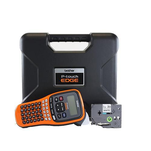 Brother | PTE110 Industrial Handheld Labeling Tool Kit | Realry